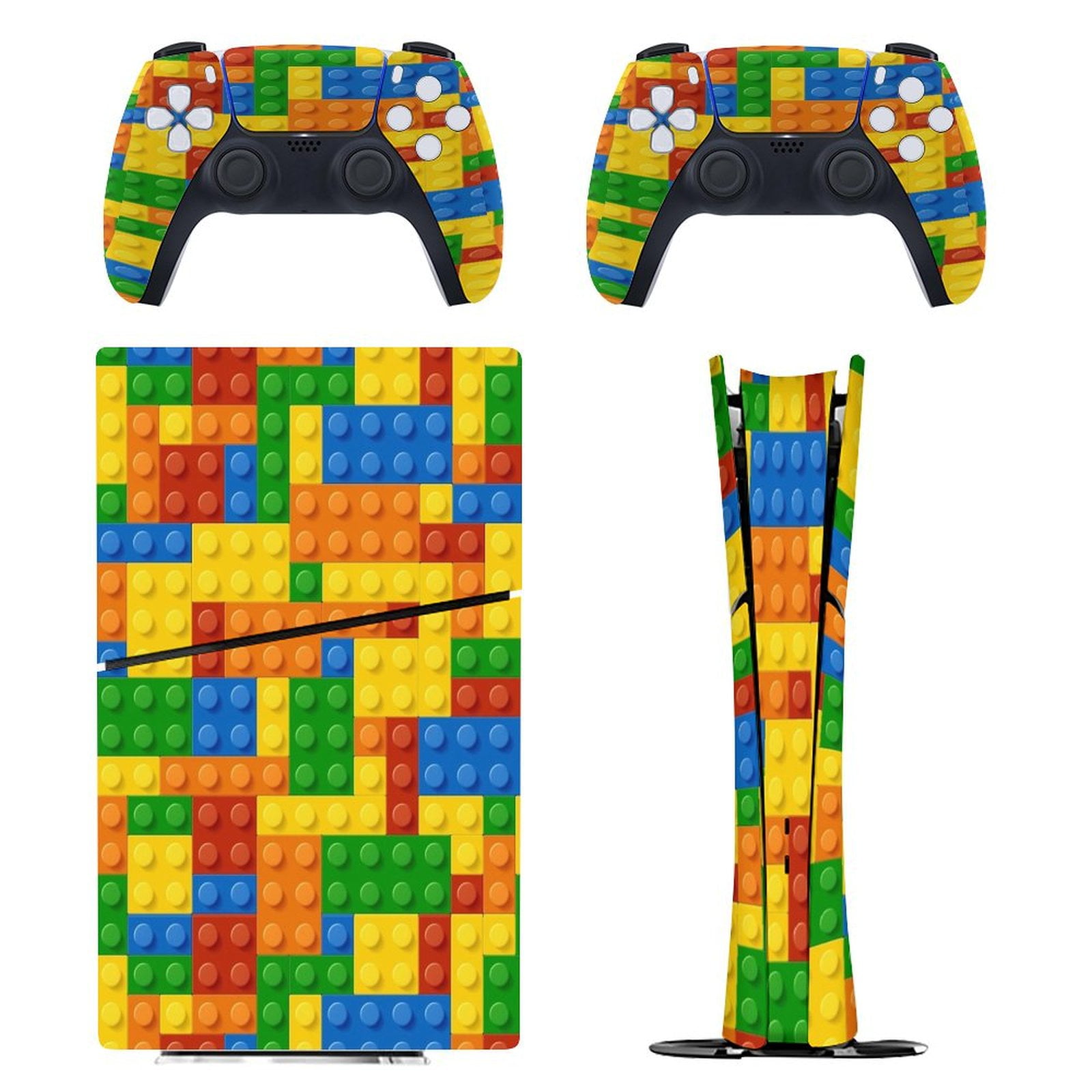 Brick Art PS5/PS5 Pro/PS5 Slim Digital Disc Skin Sticker For Console ...