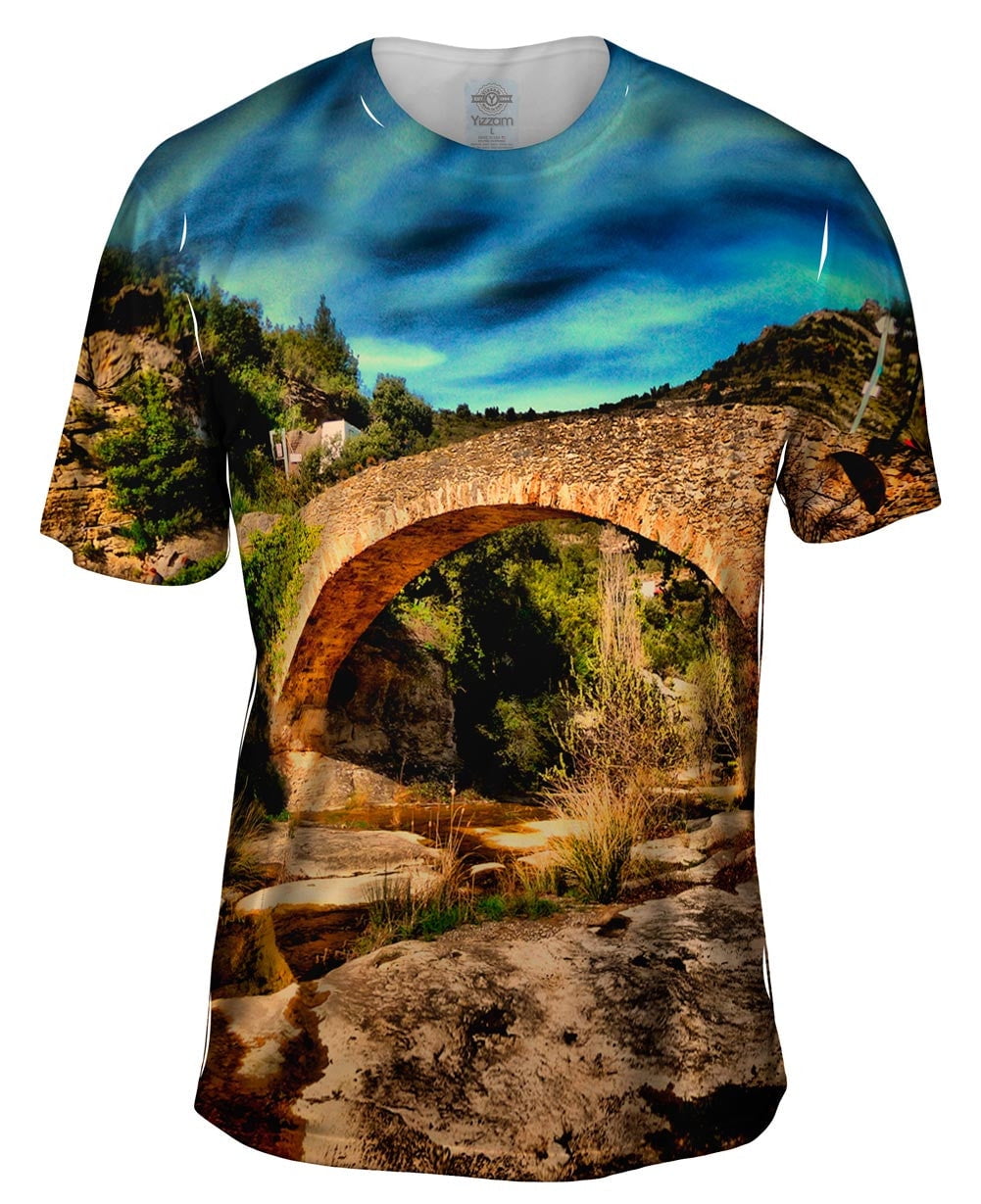 Brick Bridge Mens T-Shirt All Over Print - Walmart.com