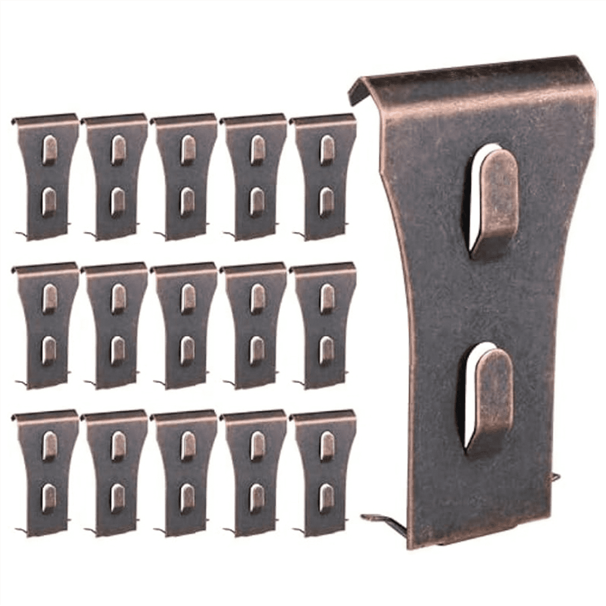 Brick Clips,16Pc Clips for Hanging Outdoors Hooks Hangers Wall Picture ...
