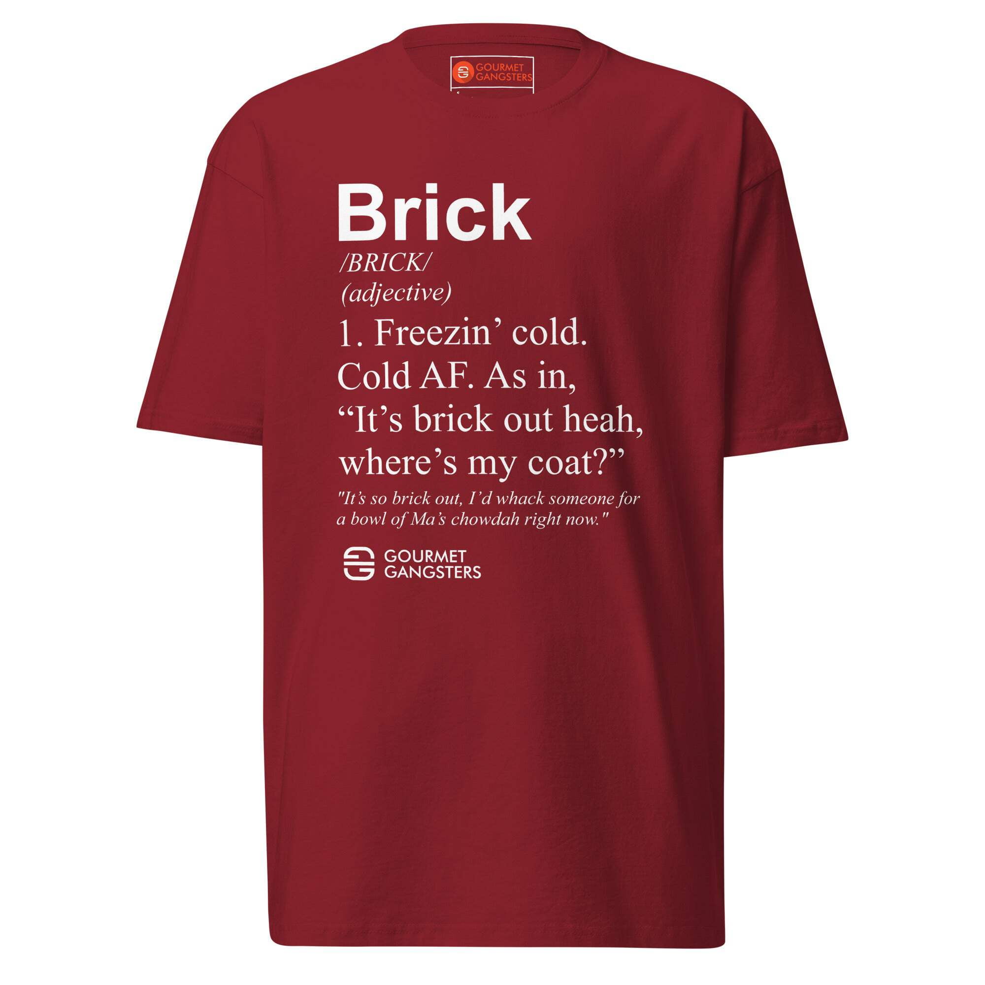 Brick Definition - Funny New York Slang Tee - Walmart.com