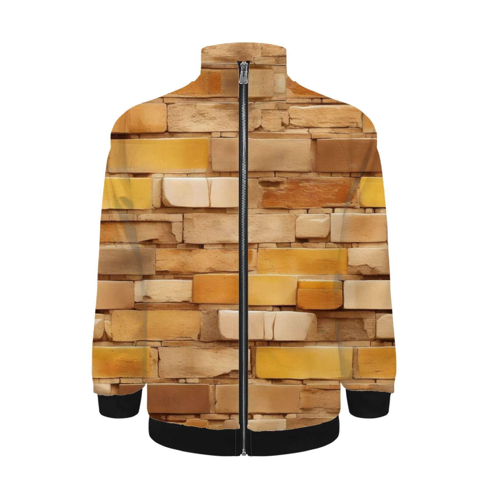 Brick In The Wall Jacket Men's Street Cool Long Sleeves Coat ...