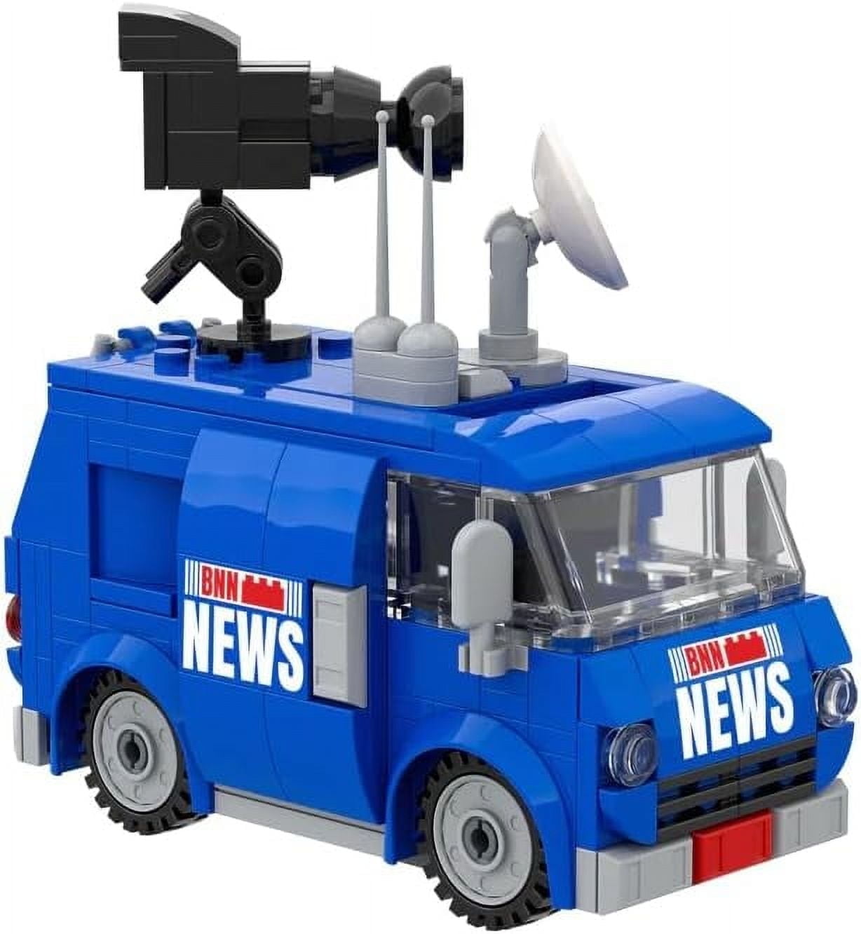 Brick Loot Mini City Van Building Set - 234 Piece Toy Blocks Kit for ...