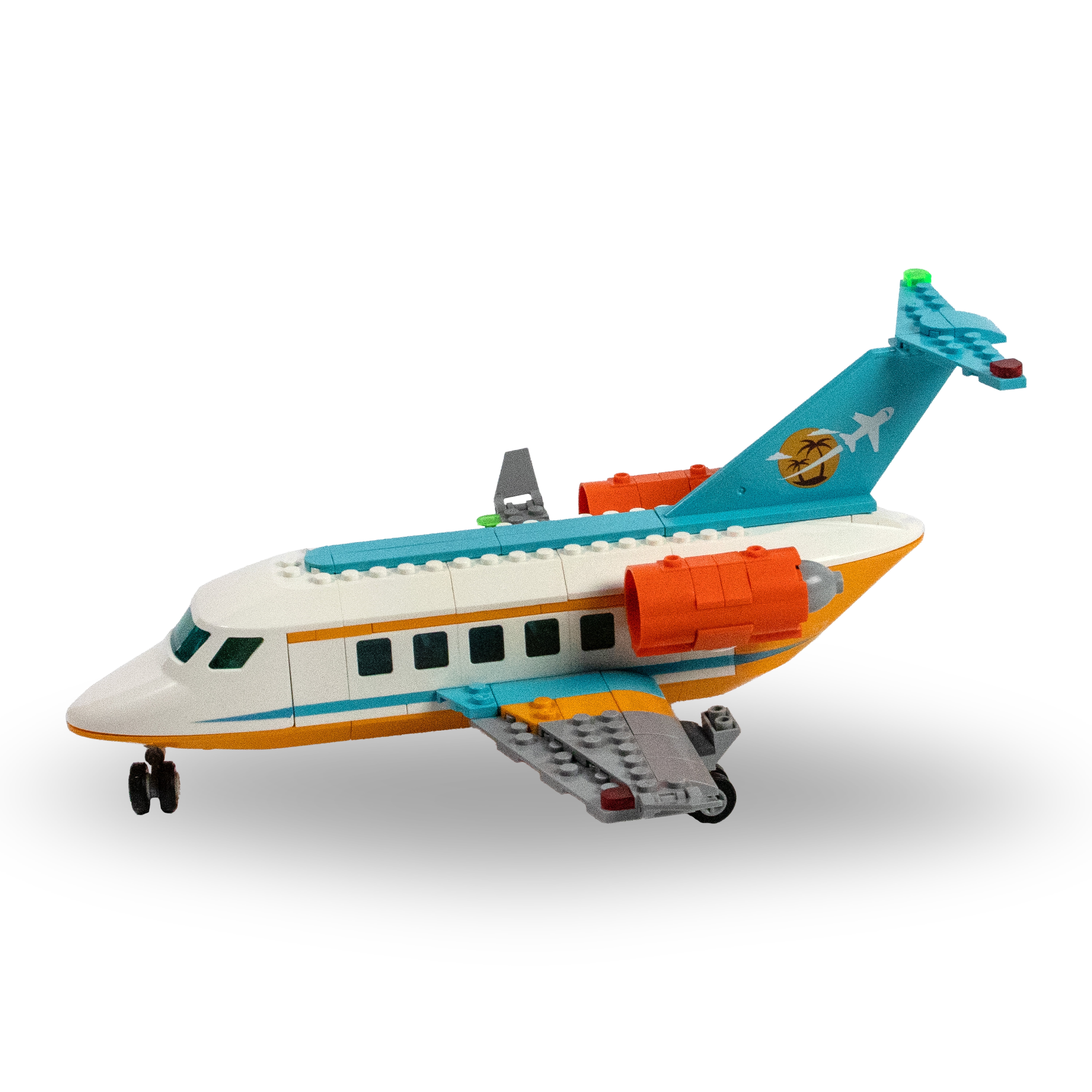 Brick Loot Vacation Airlines Passenger Airplane Building Blocks Set ...