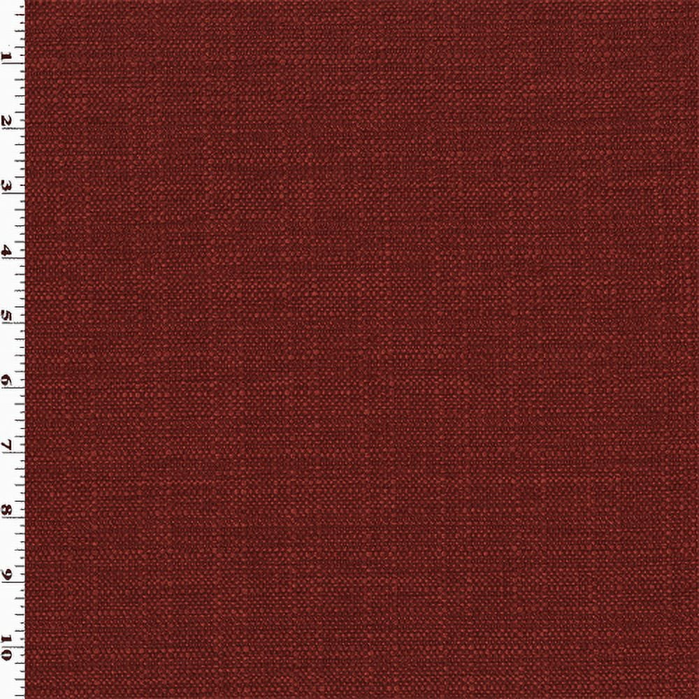 Brick Red Texture Woven Home Decorating Fabric, Fabric By the Yard ...