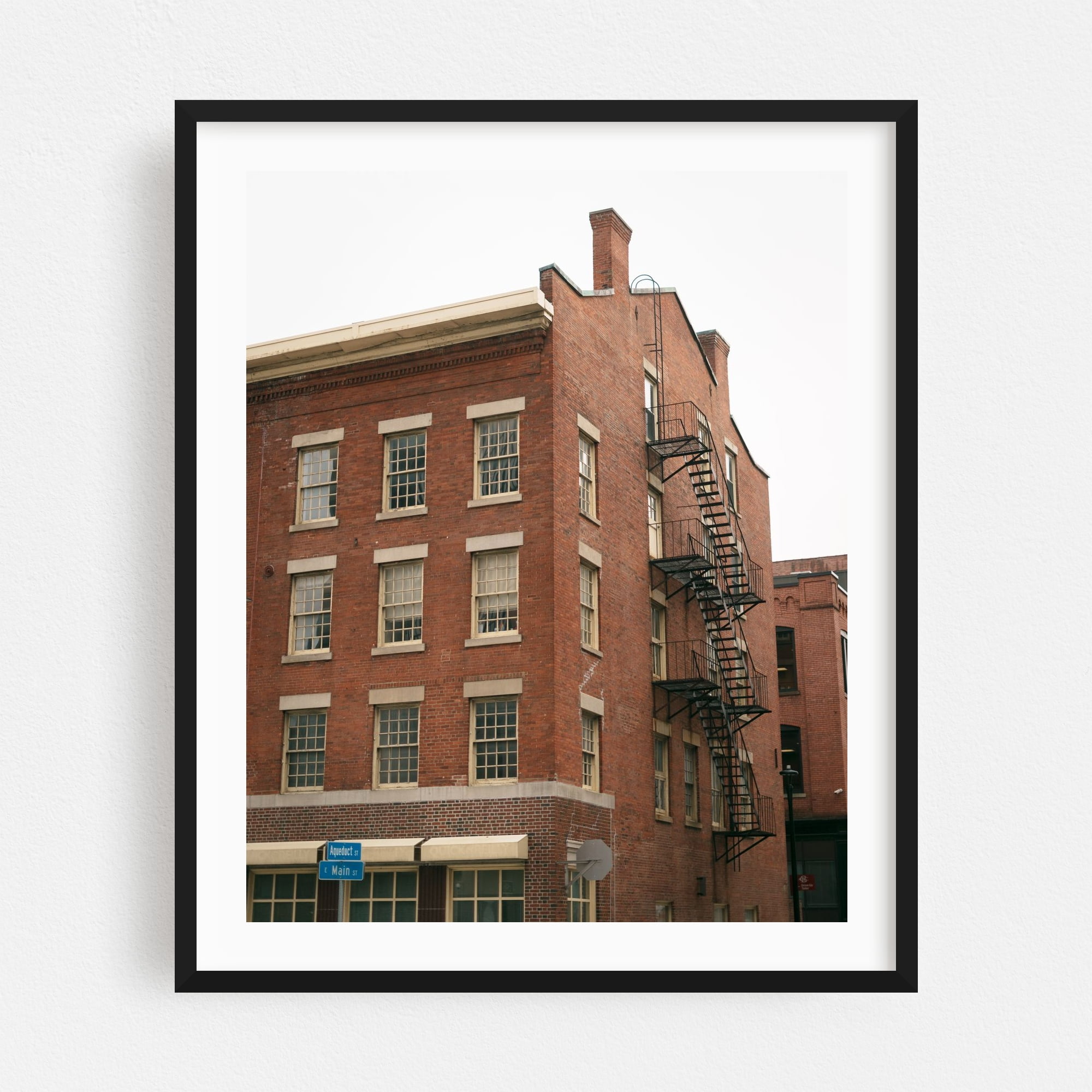 Brick, Rochester - Rochester New York Photography Architecture Vintage ...