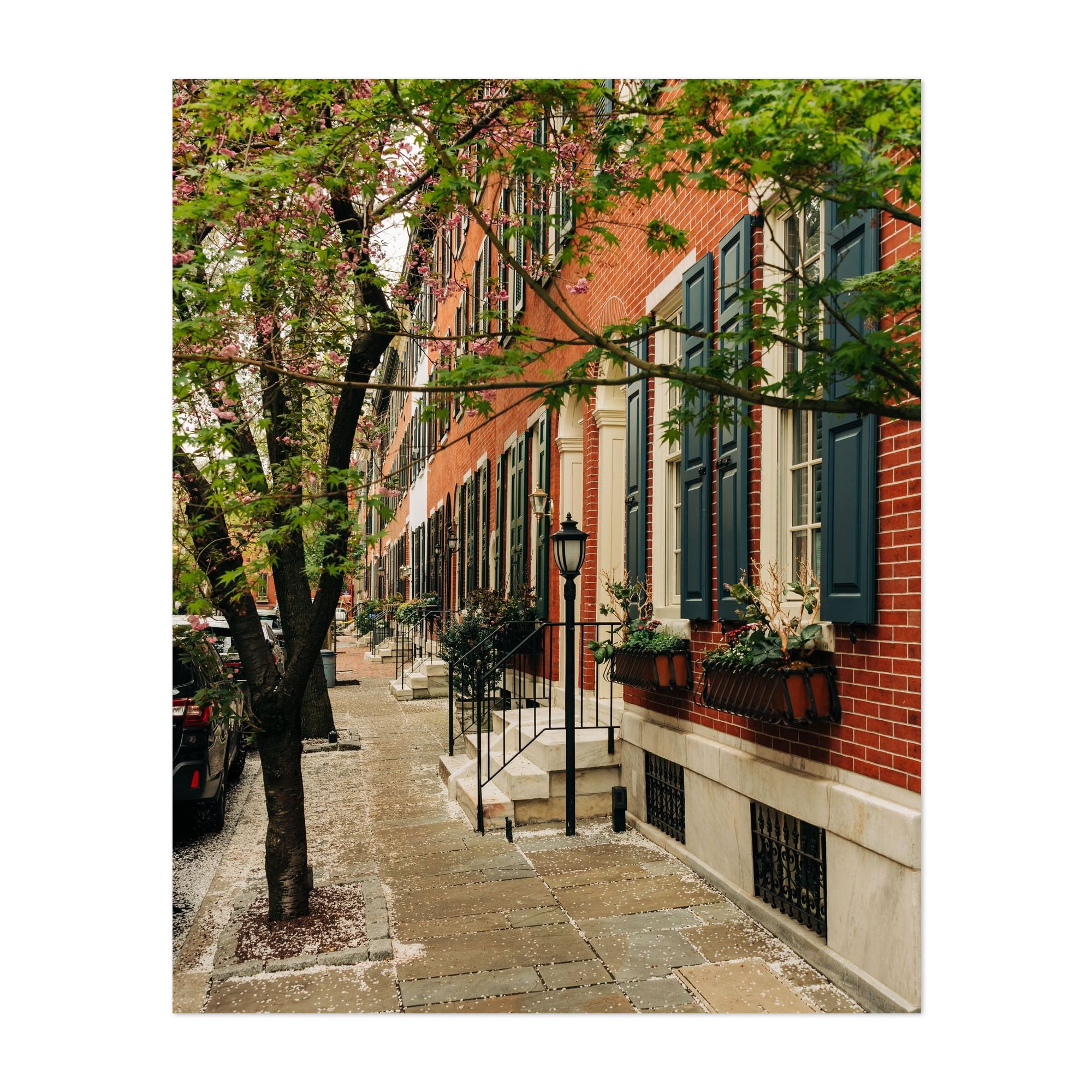 Brick Row Houses, Philadelphia 01 - Philadelphia Pennsylvania ...