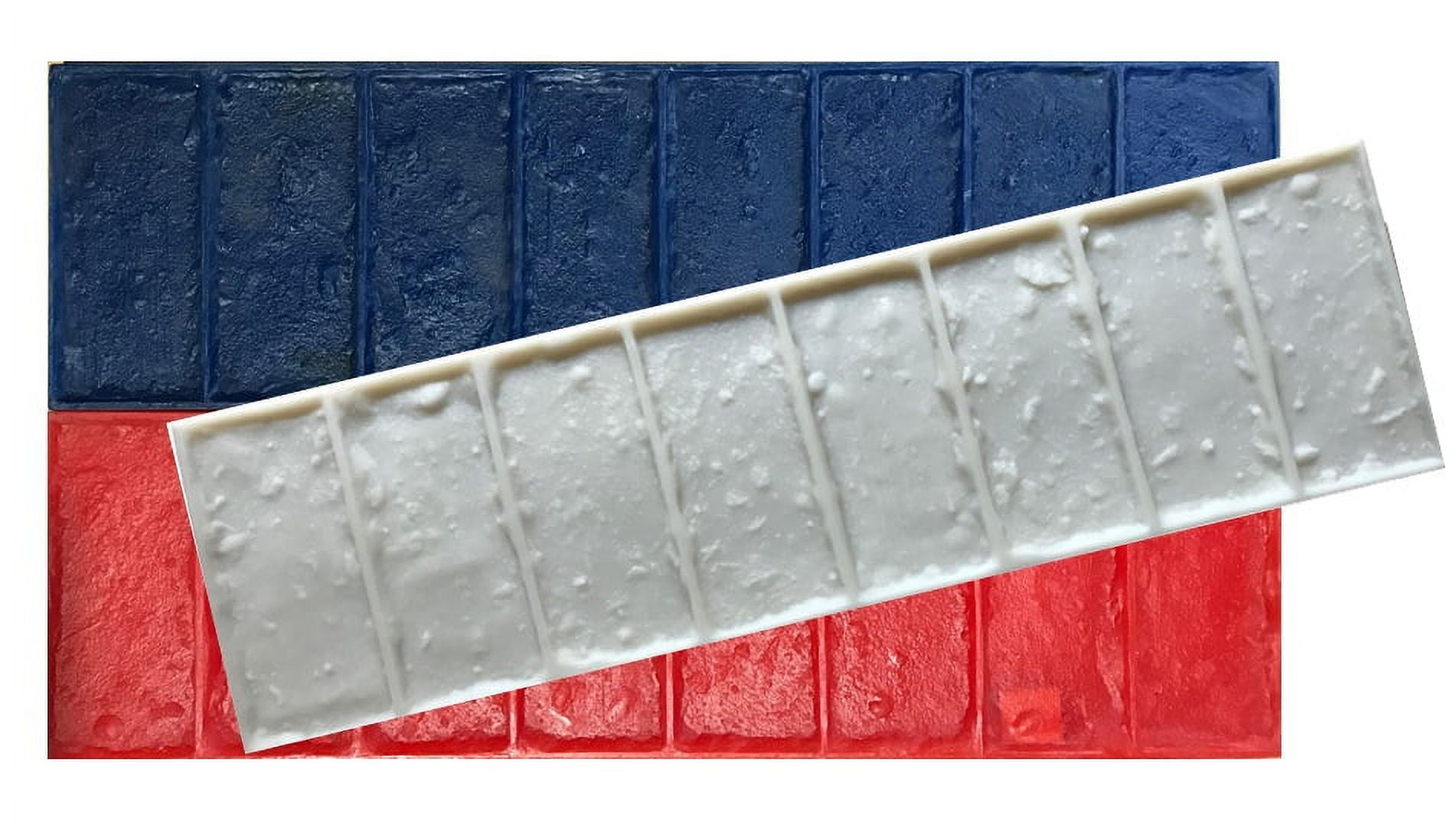 Brick Stone Border Stamp 3 Pc Set SM 4010. Stamped Concrete Brick ...