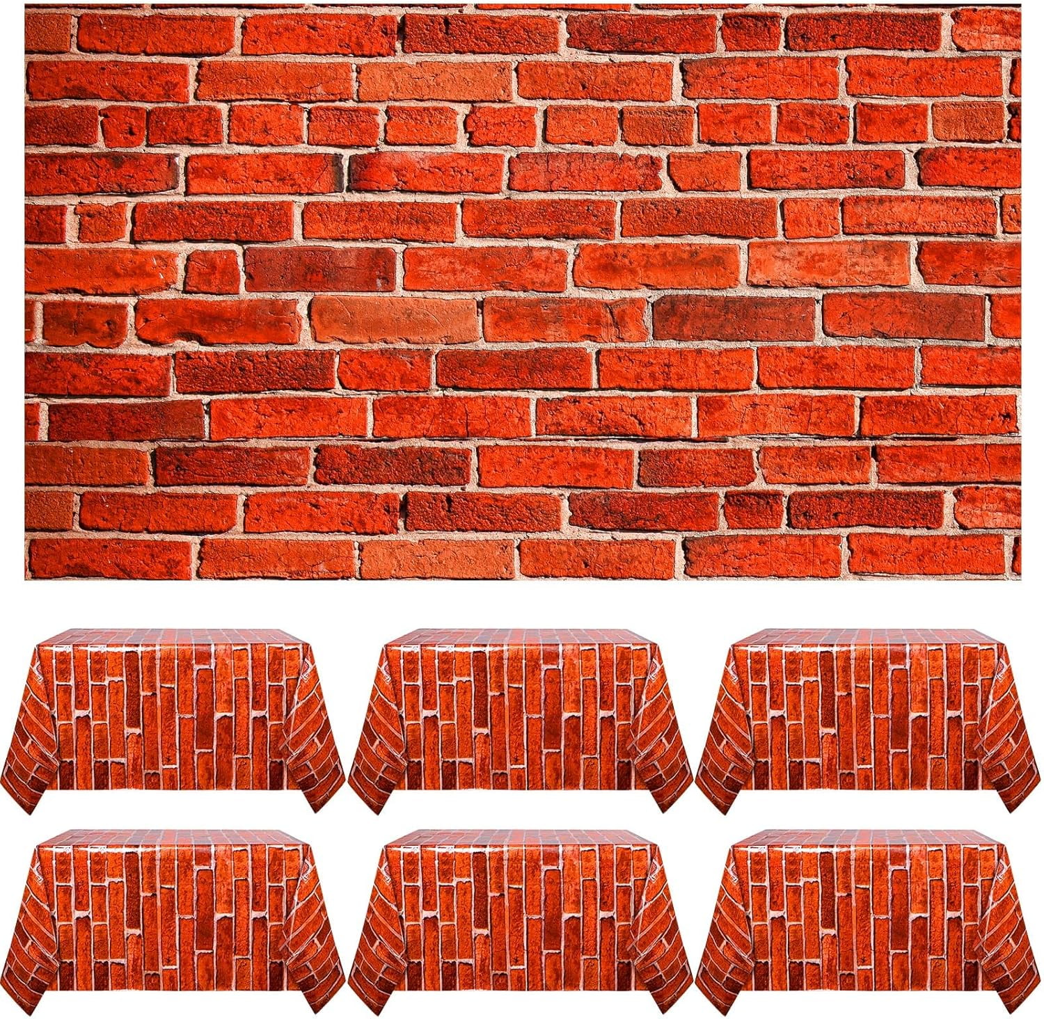 Brick Stone Wall Stone Wall Scene Setter Brick Sheet Wallpaper Curtains ...