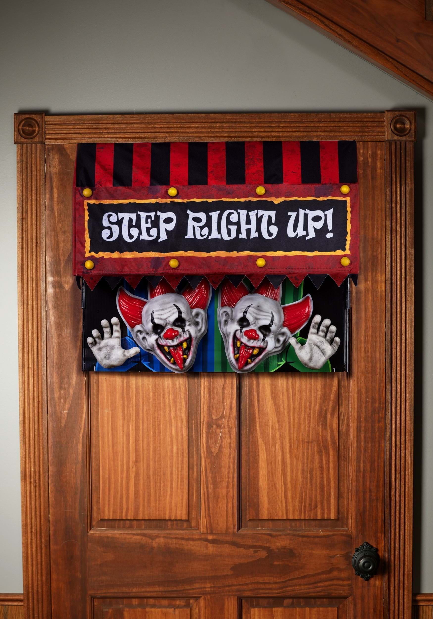Brick Thunder Drop-Down Clown Door Animatronic Decoration - Walmart.com