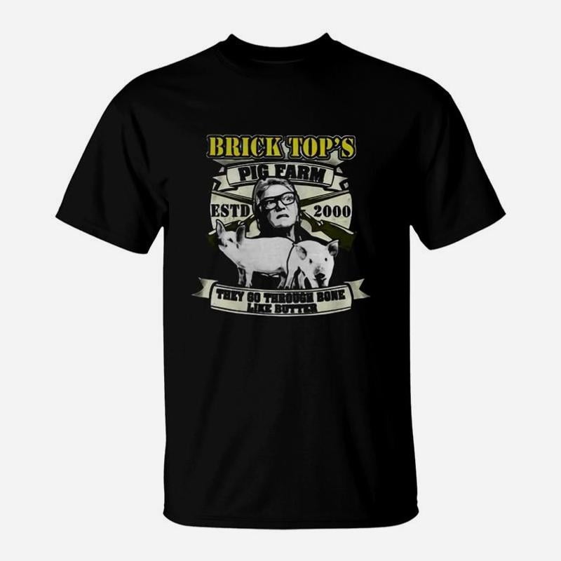 Brick Top Pig Farm Estd 2000 TShirt - Walmart.com