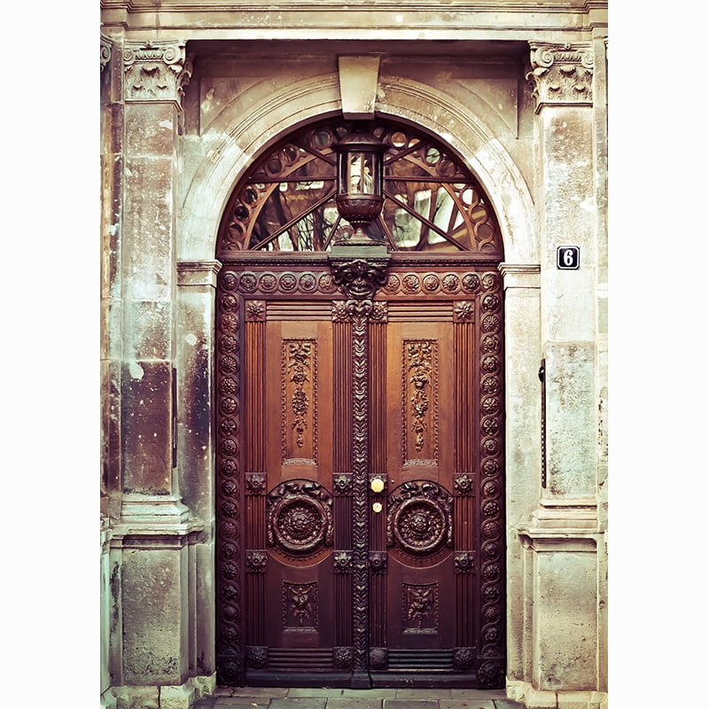 Brick Wall Floor Theme Photography Backdrops Props Old House Wooden ...