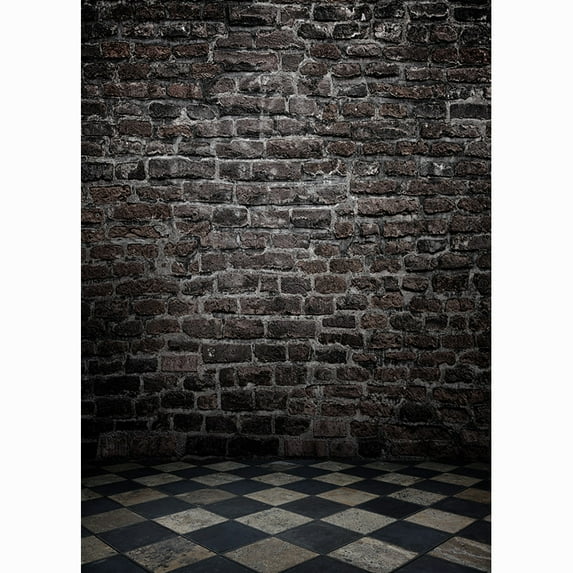 Brick Wall Floor Theme Photography Backdrops Props Old House Wooden ...