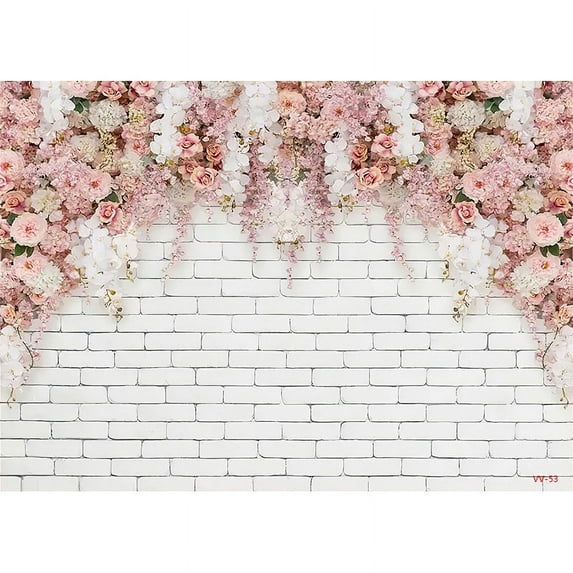 Brick Wall Red Heart Valentine's Day Photography Backdrops Props ...