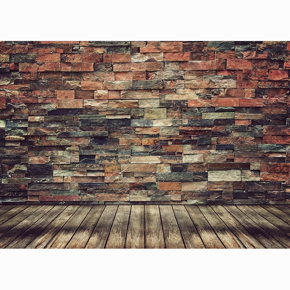Brick Wall Vintage Backdrop Birthday Party Room Photography ...