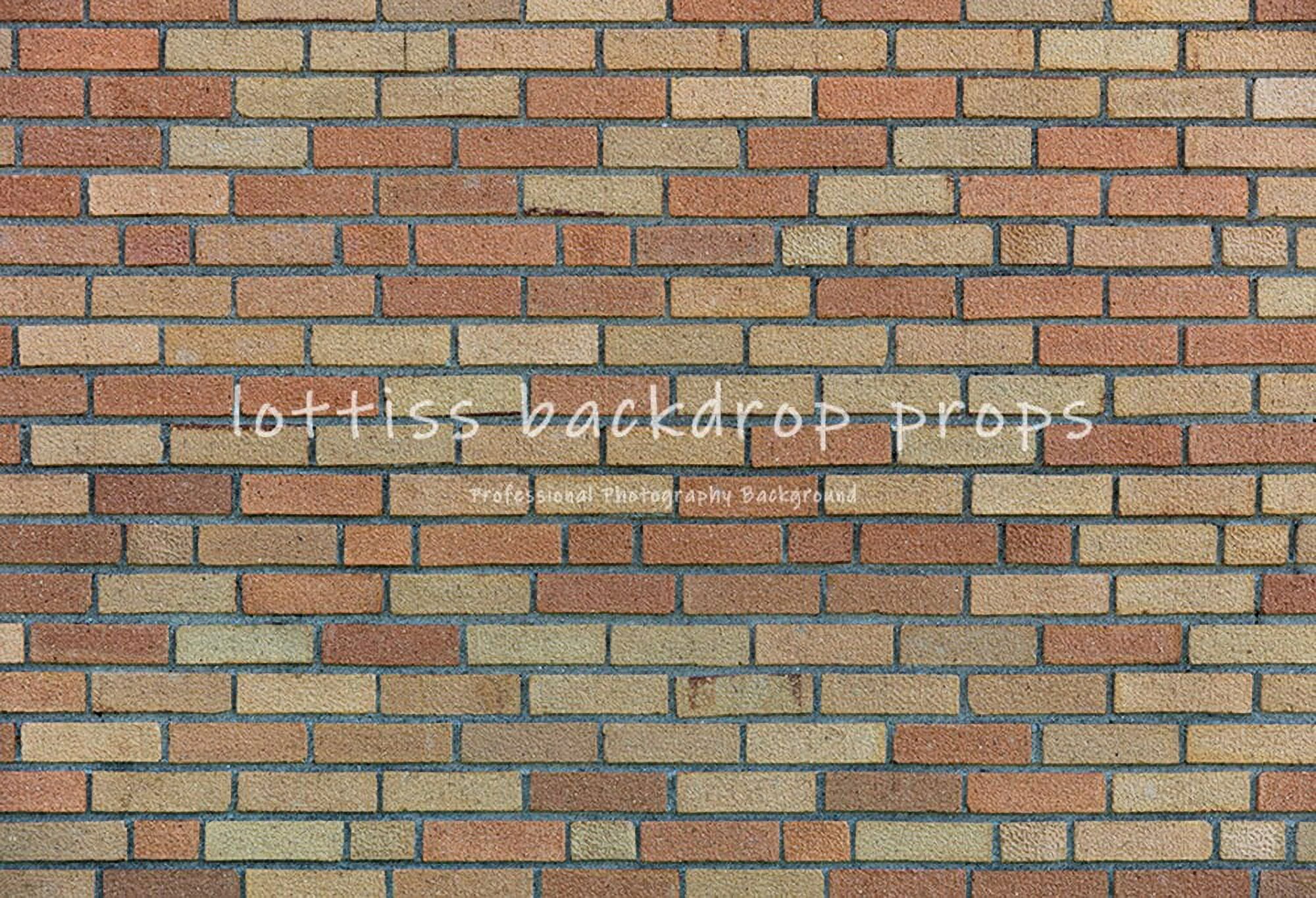 Brick Wall Vinyl Backdrops Old Red Brick-wall Wallpaper Adult Pregant ...