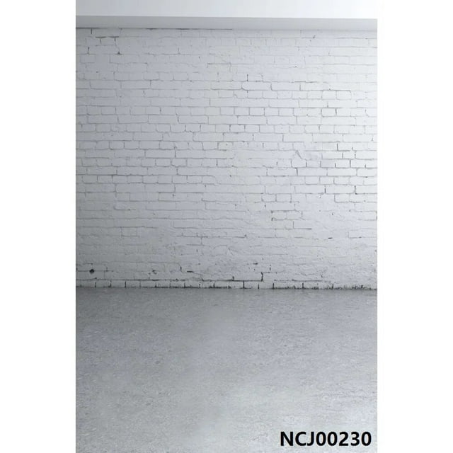 Brick Wall Wooden Floor Flowers Vine Baby Portrait Photography ...