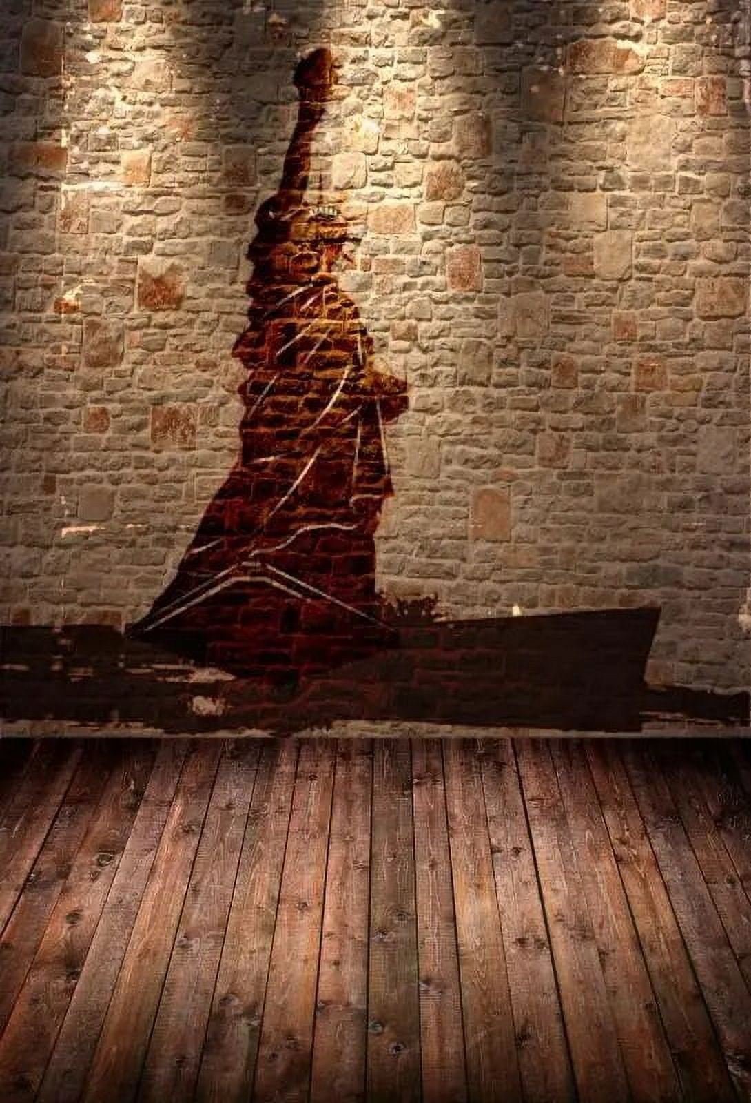 Brick Wall Wooden Floor Photography Backgrounds Seamless Banner Scene ...