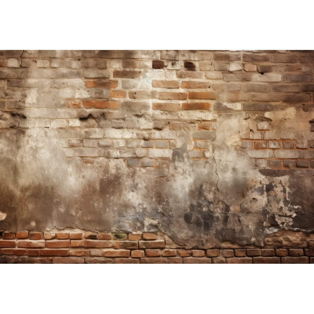 Brick Wall r Backdrop for Photography Customized Retro Graffiti ...