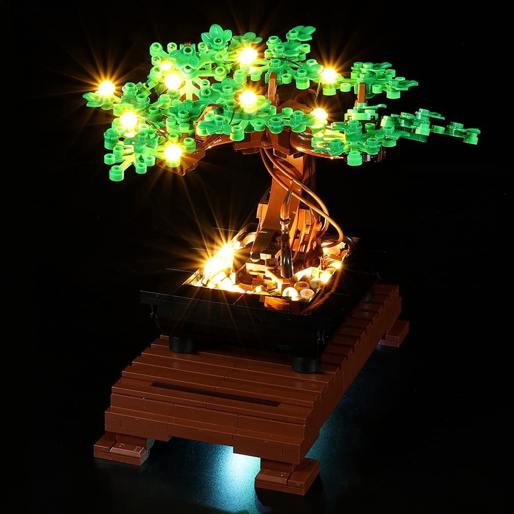 BrickSoul LED Light Kit (Green) Compatible with Lego Bonsai Tree ...