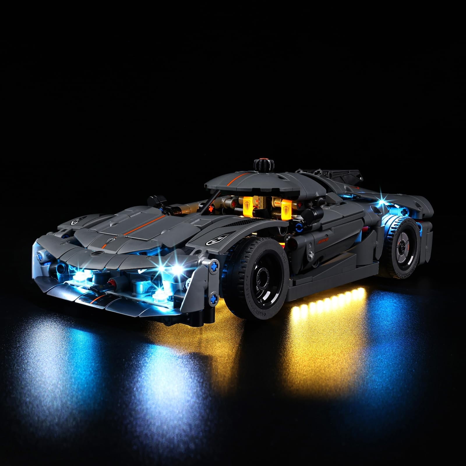 BrickSoul LED Lighting Kit for Lego 42173 Technic Koenigsegg Jesko ...