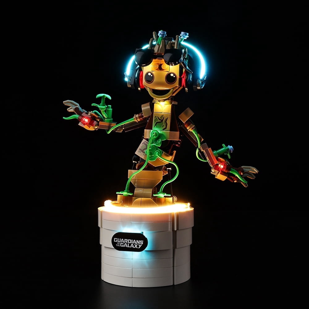 BrickSoul Led Light Kit for Lego 76297 Dancing Groot Building Set ...