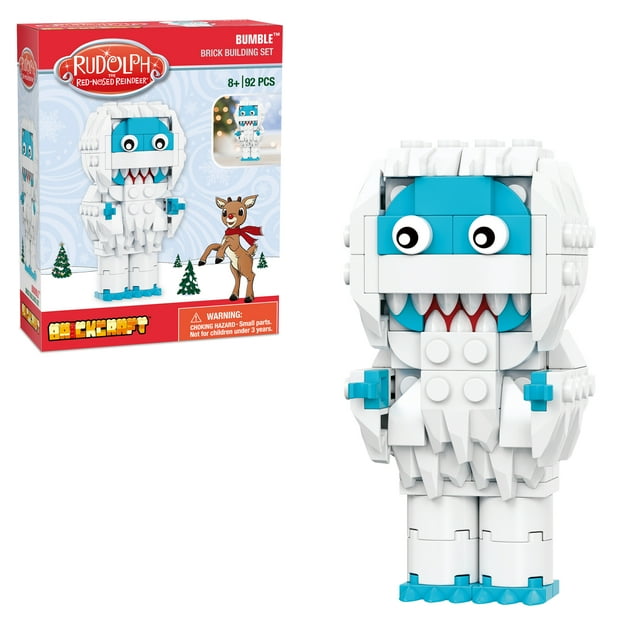 Brickcraft Rudolph Bumble The Abominable Snowman Brick Building Kit (92 ...