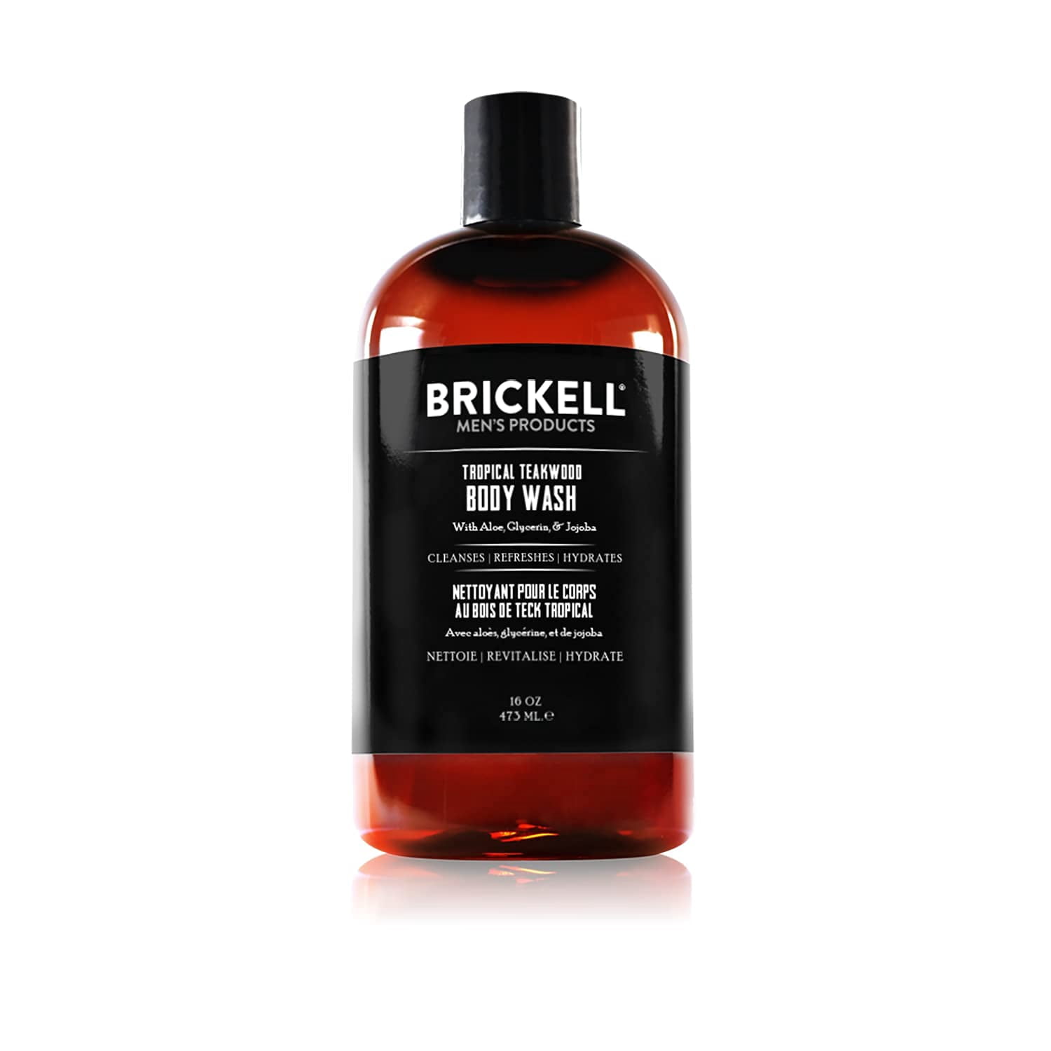 Brickell Men's Invigorating Body TSF6 Wash for Men, Natural and Organic ...