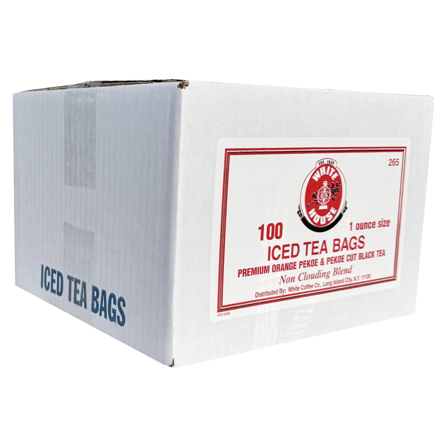 Brickhouse Orange Pekoe Black Iced Tea Filter Packs, 100 Count (4 x 25 ...