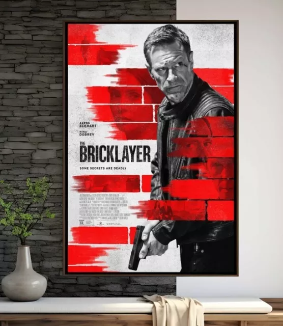 The Bricklayer Movie Poster, High Quality Print, Movie Art, Wall Decor ...