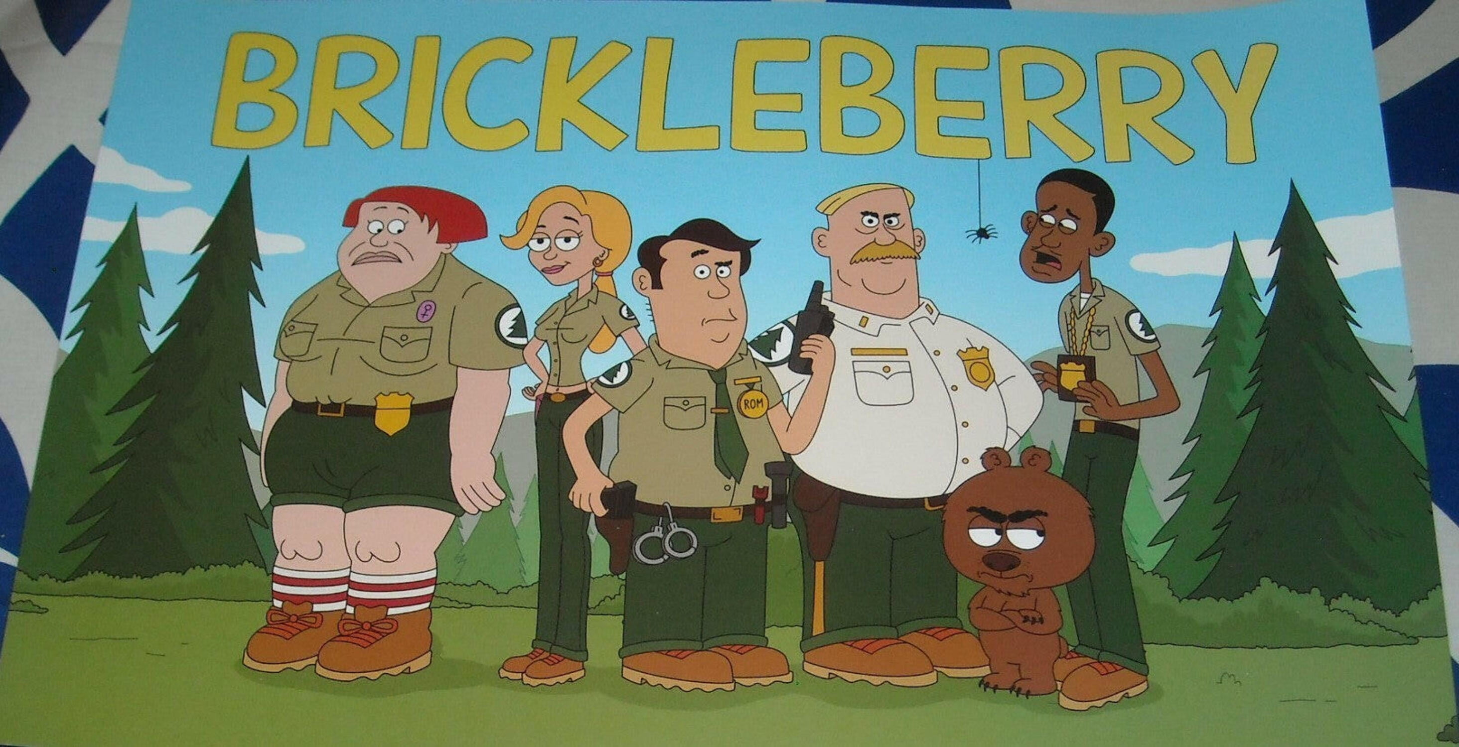 Brickleberry 2012 Comic-Con mini 11x17 Fox promo poster - Walmart.com