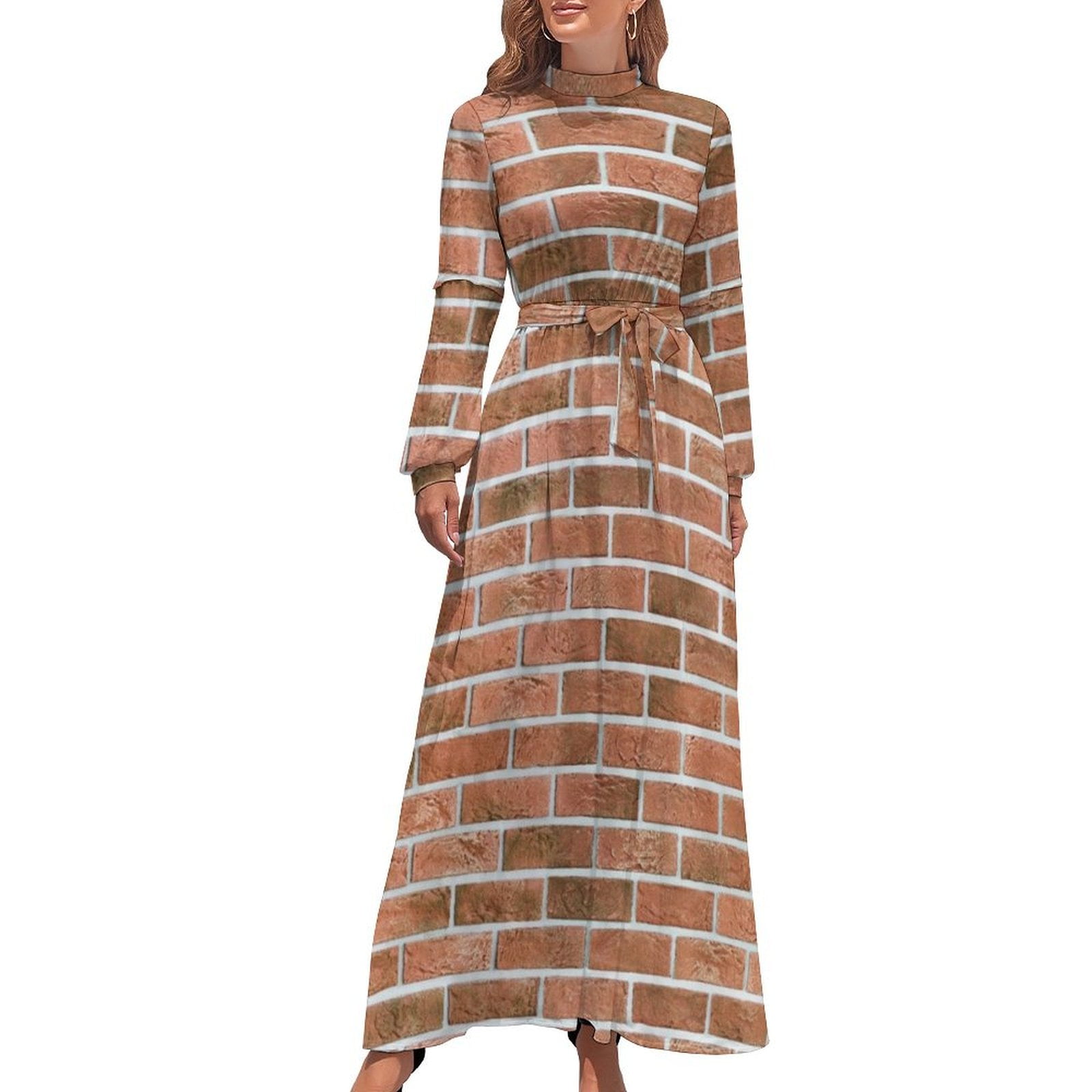 Bricks Long Dress luxury dress women dresses Woman's evening dress ...