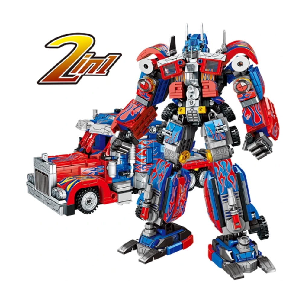 Bricks Toys for Boys Optimus Pobot Prime Bee Gift Kids Model Building ...