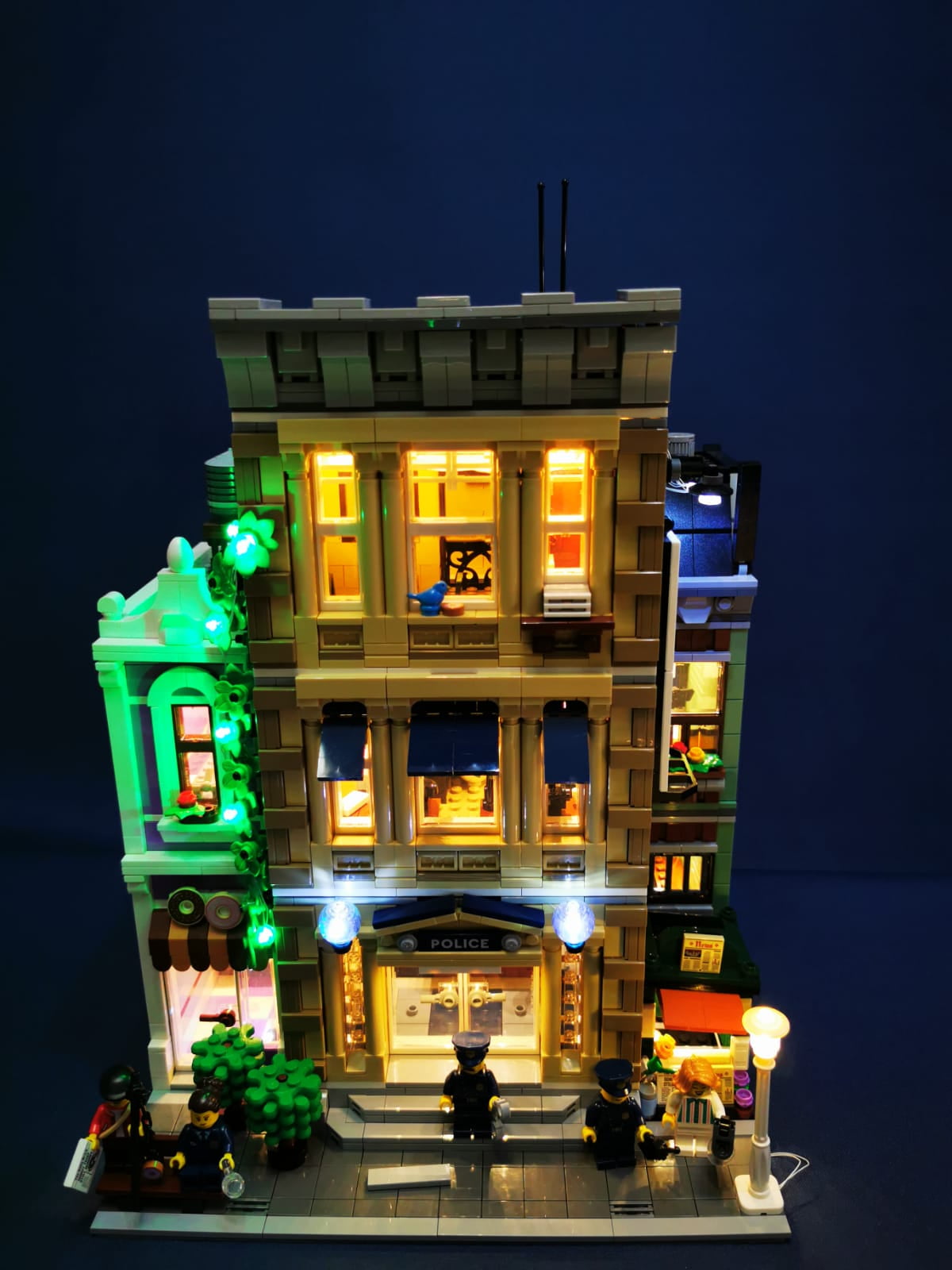 Brickstars LED Lighting Kit for Lego 10278 Creator Police Station (Not ...
