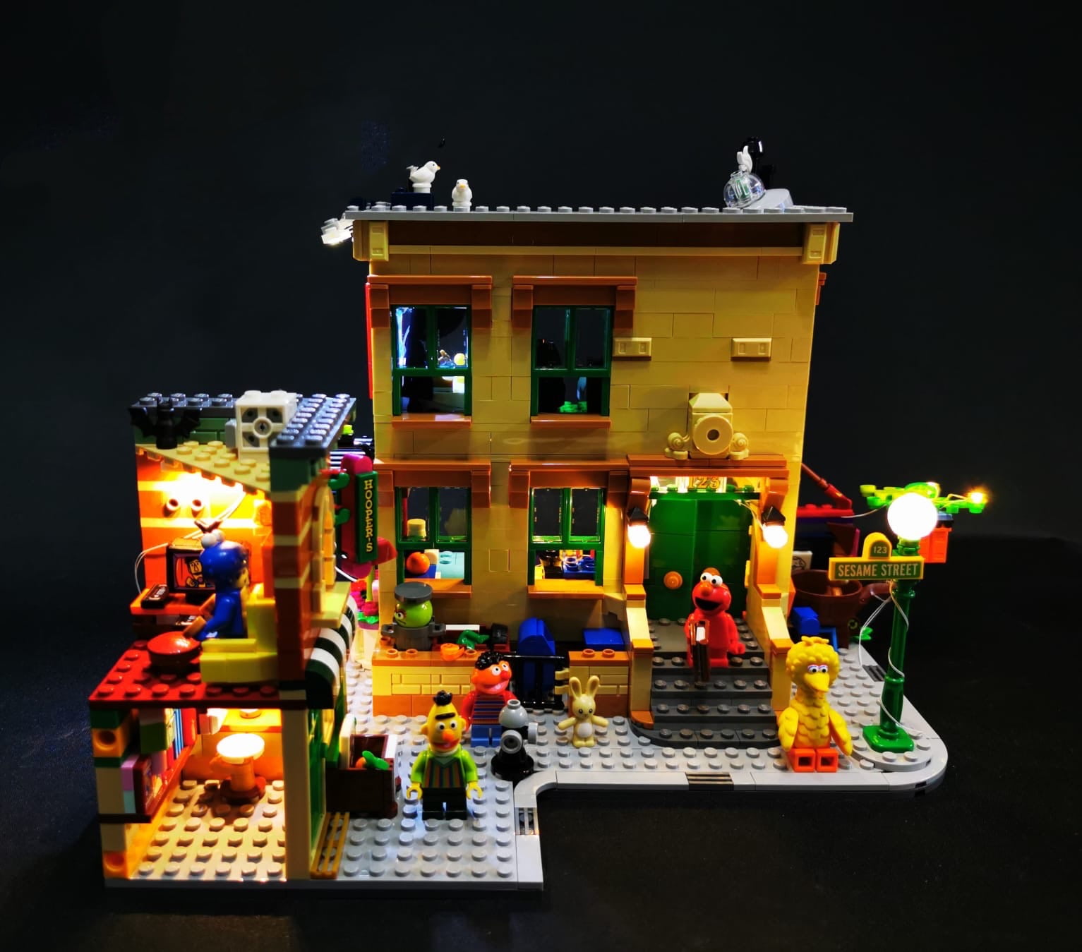 Brickstars LED Lighting Kit for Lego 123 Sesame Street Ideas 21324 ...