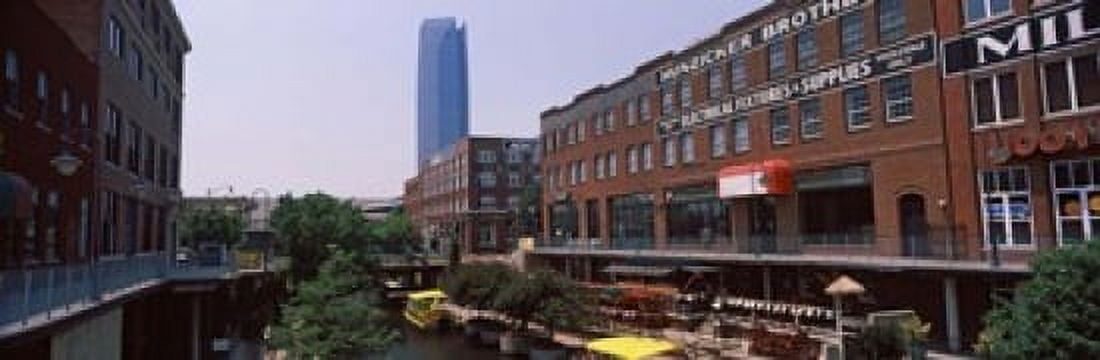 Bricktown Mercantile building along the Bricktown Canal with Devon ...