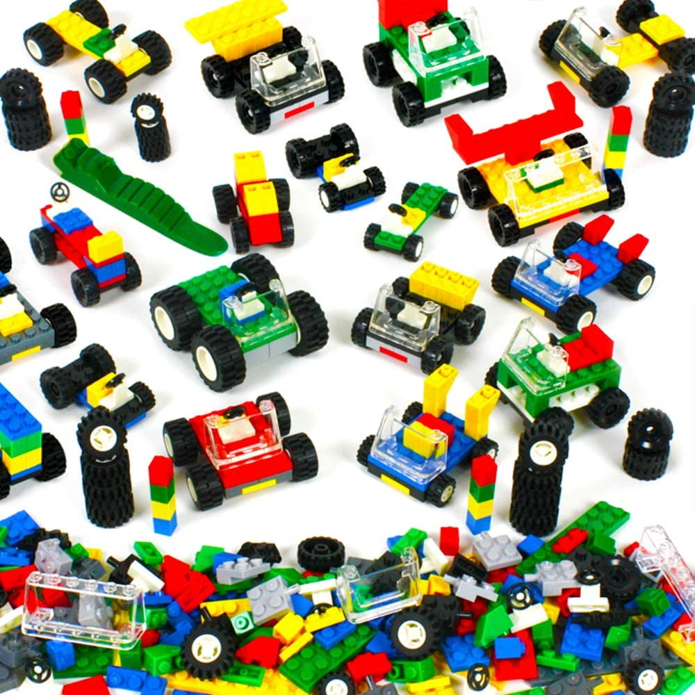 Brickyard Building Blocks Wheels, Tires, and Axles - 459 Pieces ...