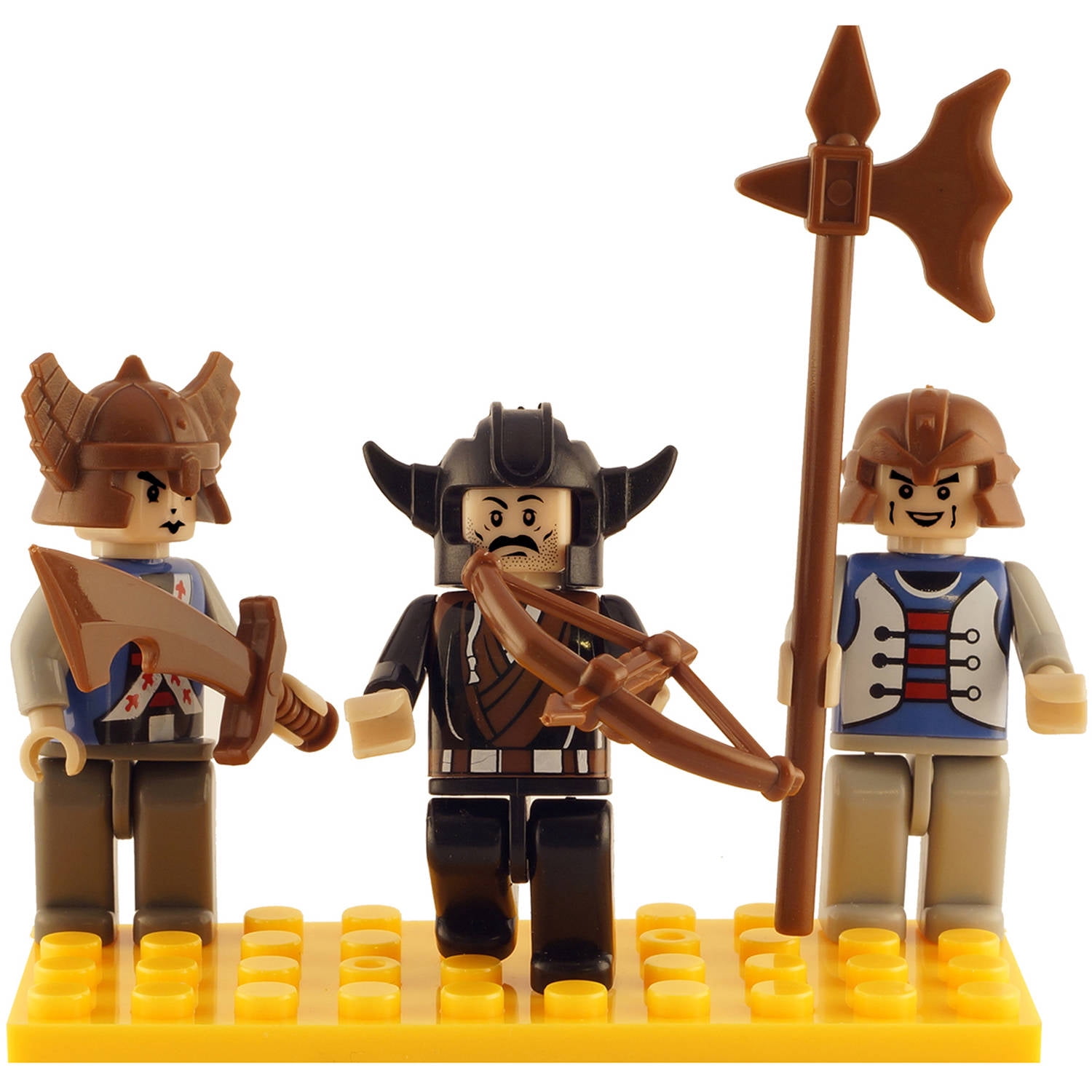 Brictek - 3 Mini-Figurines, Castle - Walmart.com