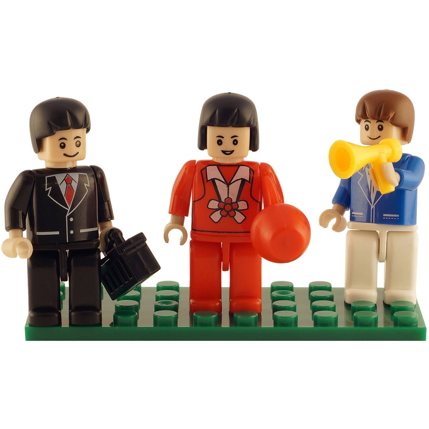 Brictek - 3 Mini-Figurines, Urban - Walmart.com