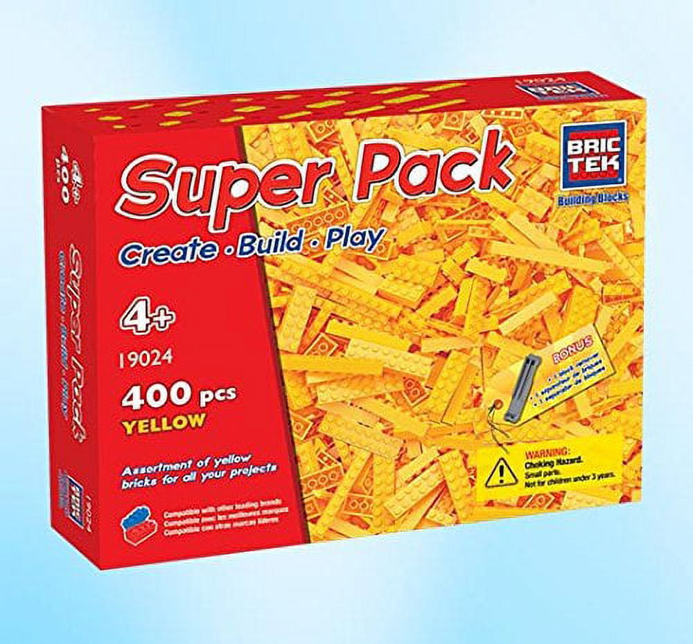 Brictek Yellow - Super Pack 19024 - Walmart.com