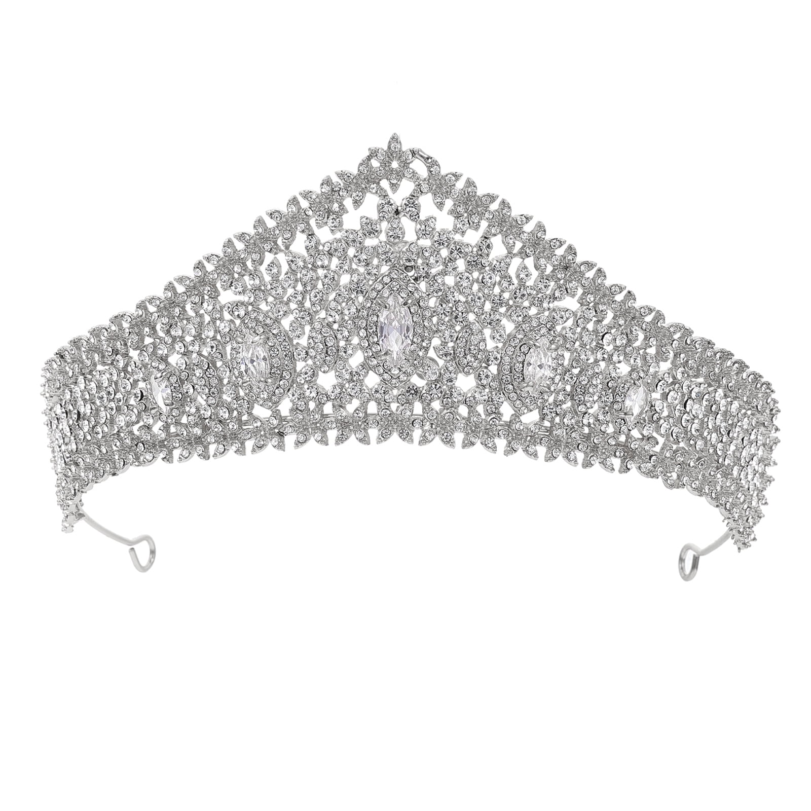 Bridal Crown Princess Crowns Bride to Be Tiara for Women The White ...