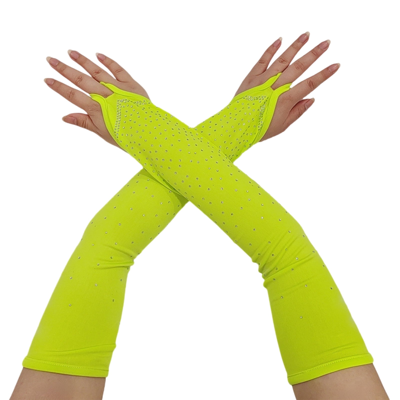 Bridal Gloves for Wedding Gloves Short Fingerless Long Gloves Party ...