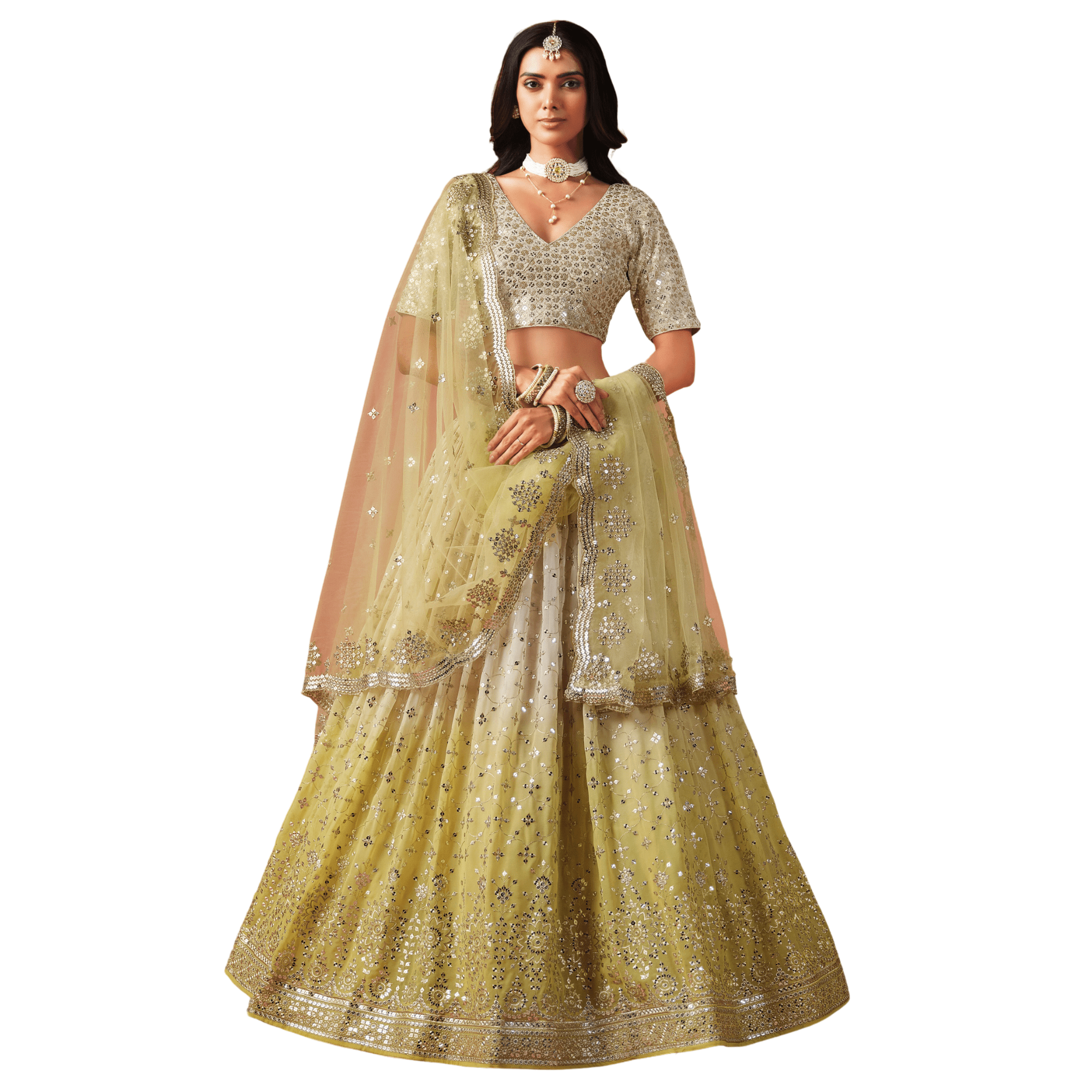 Bridal Heavy Indian Pakistani Party Wear Lehenga Wedding Bollywood ...