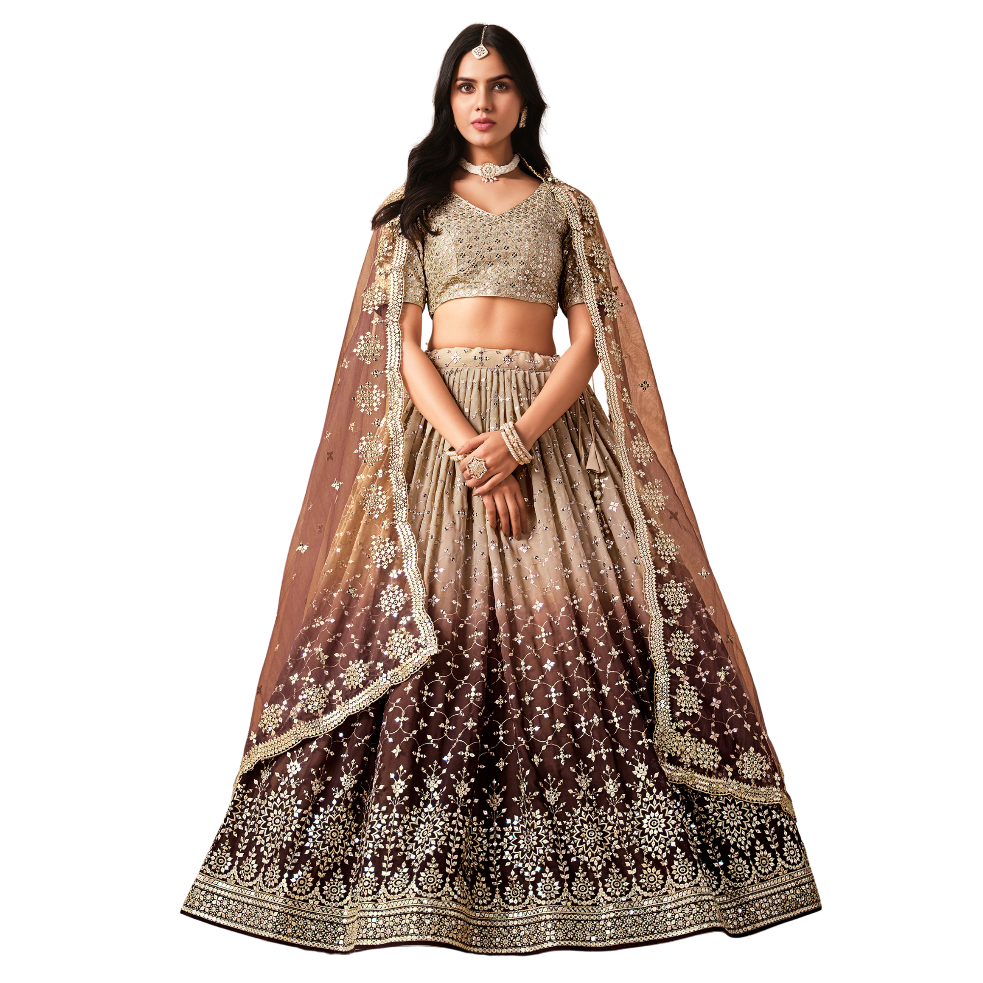 Bridal Heavy Indian Pakistani Party Wear Lehenga Wedding Bollywood ...