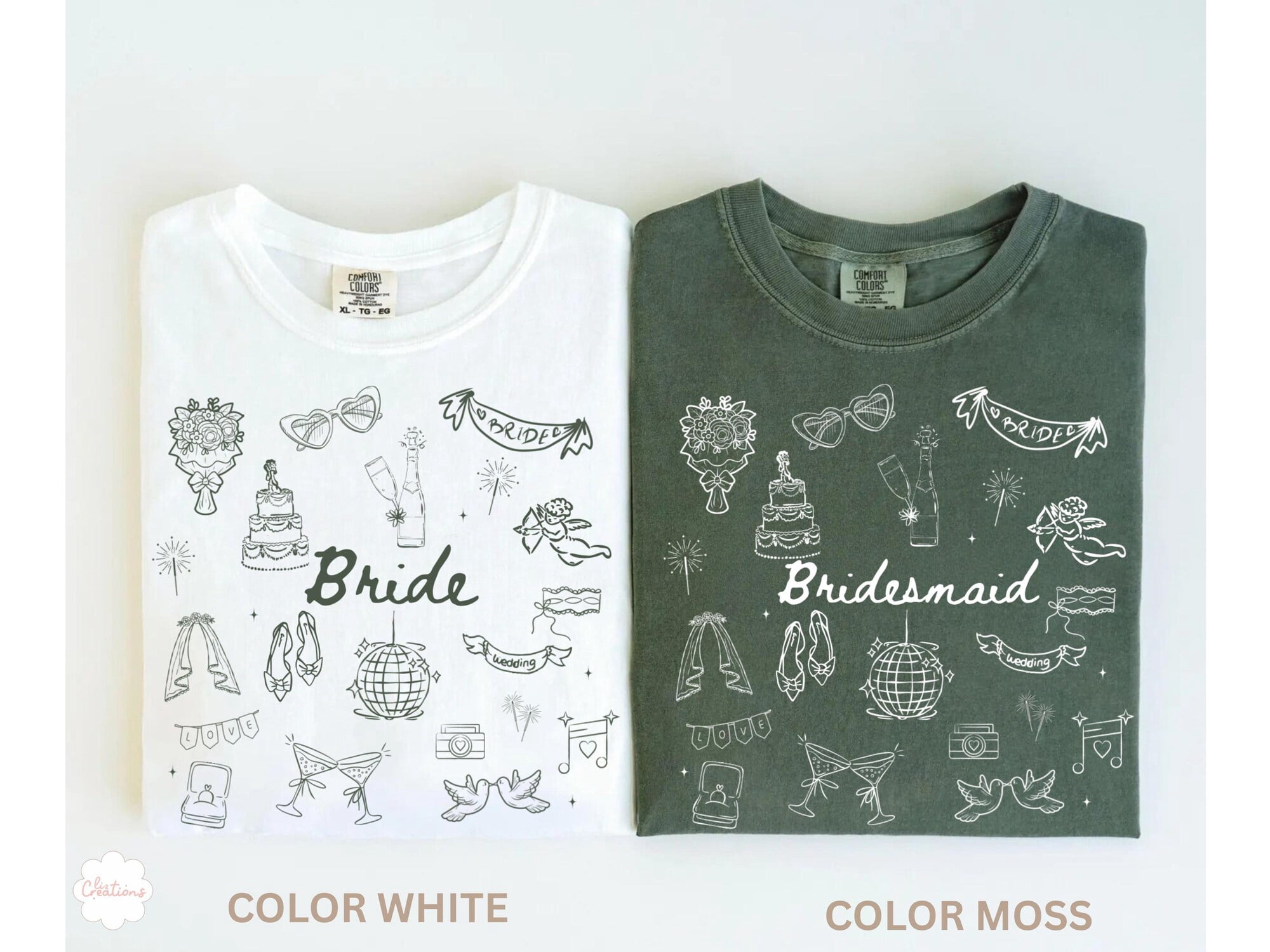 Bridal Party Shirts Bridesmaid Proposal Gift Maid Of Honor Tee ...