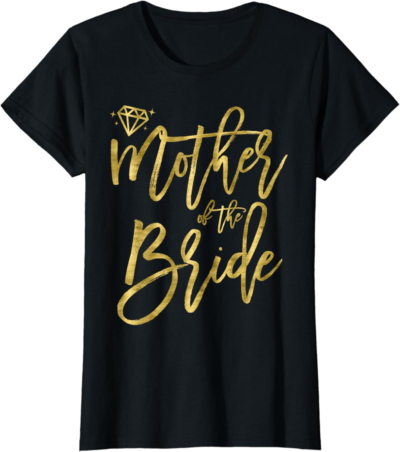 Bridal Party Shirts Dark Yellow Cute Mother Of The Bride - Walmart.com