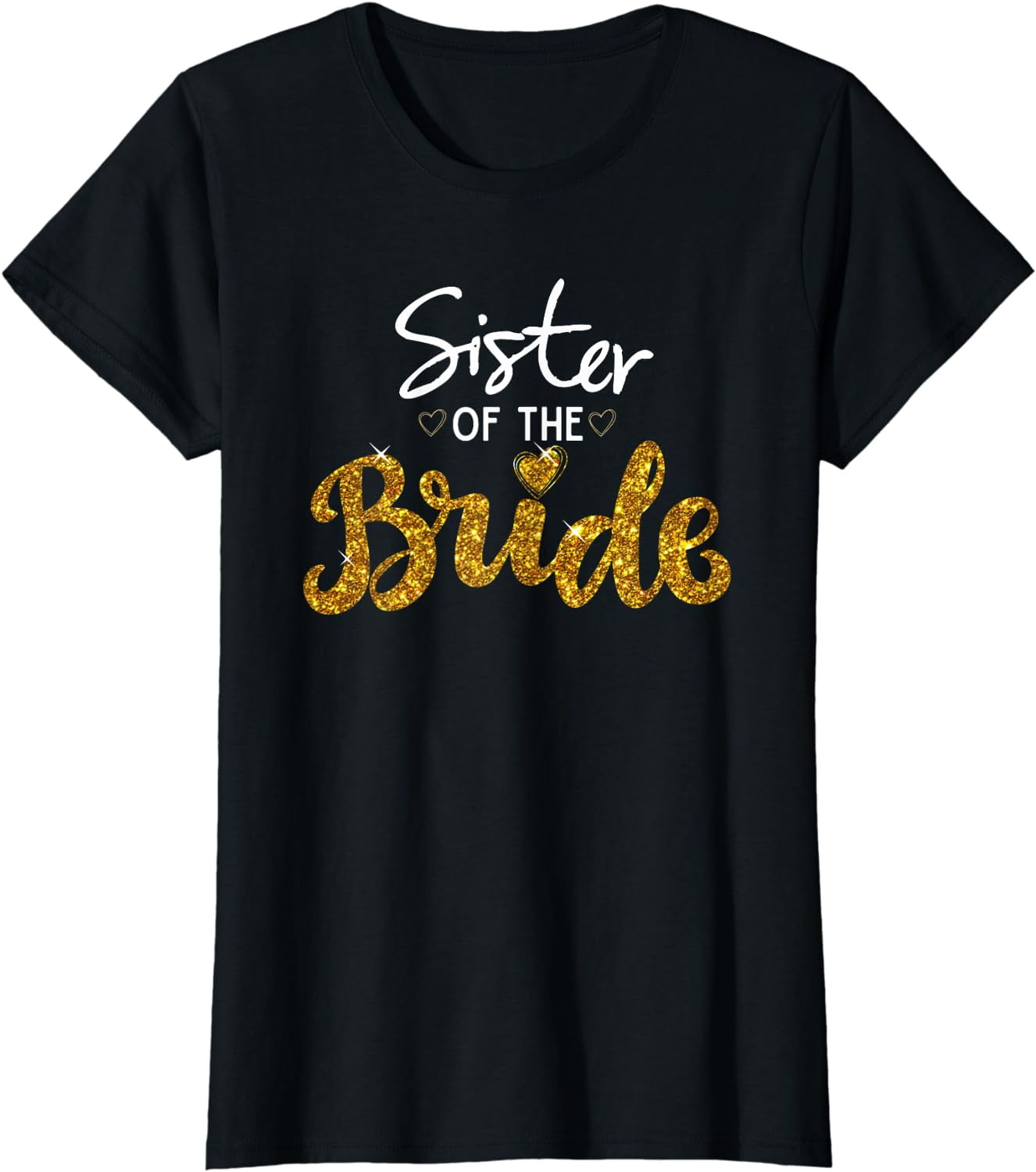 Bridal Party Sister Of The Bride Funny Wedding Matching Cute T-Shirt ...