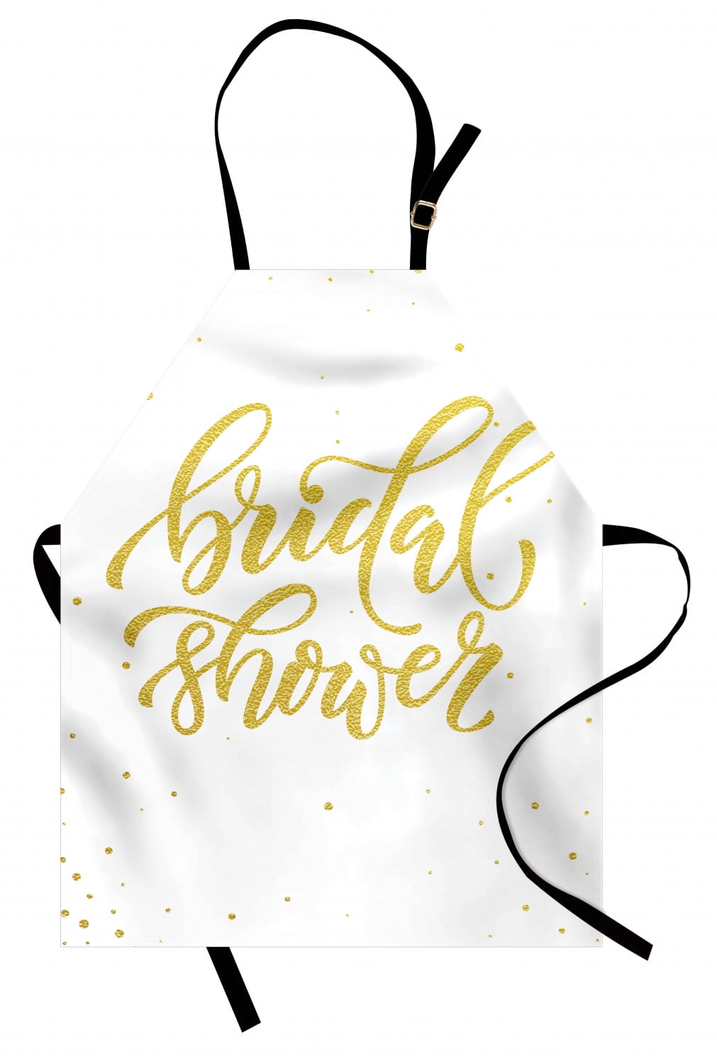 Bridal Shower Apron Hand Written Sketch Design Ivy Lettering Bride ...