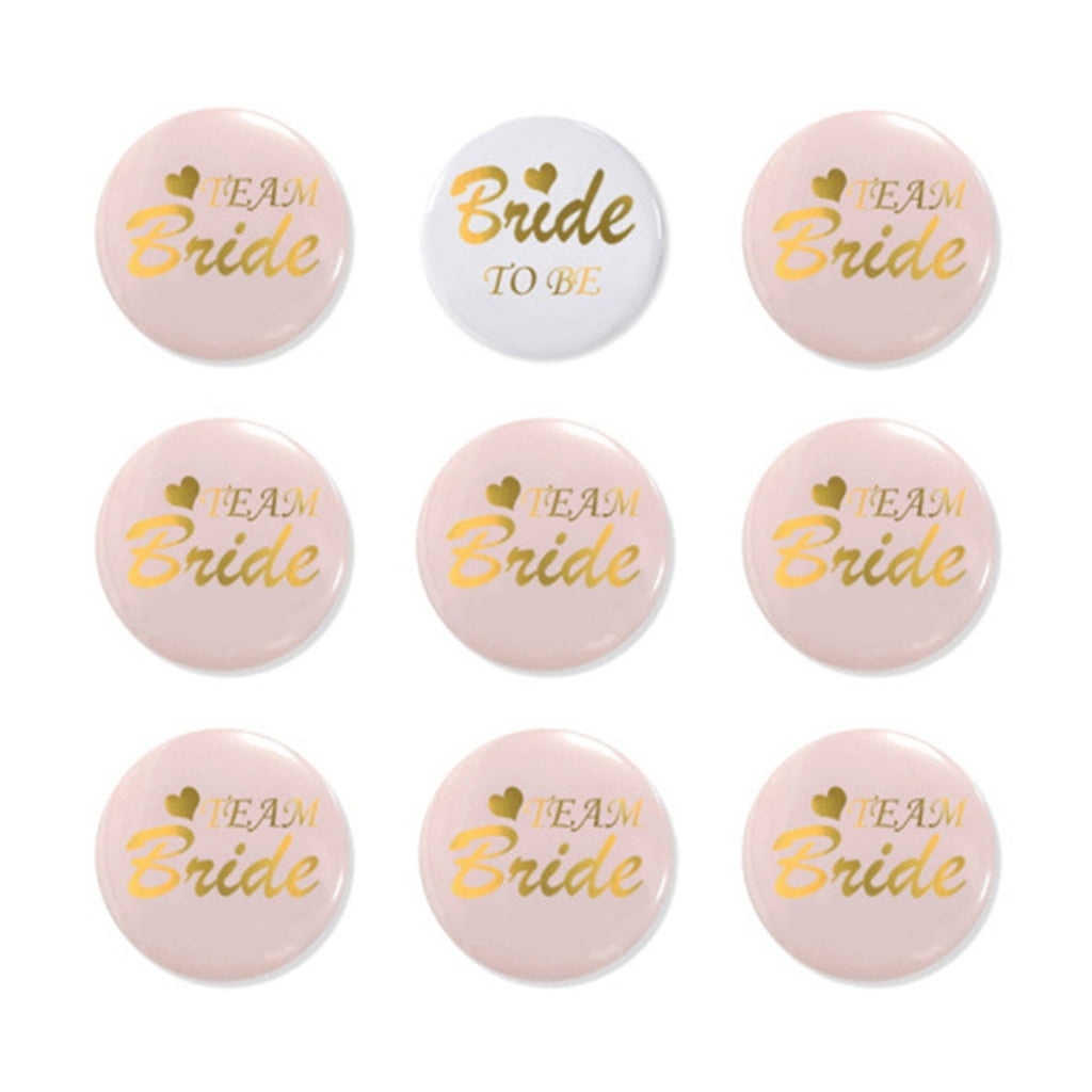 Bridal Shower Badges for Bride/Bridesmaids Bachelorette Party Supplies ...