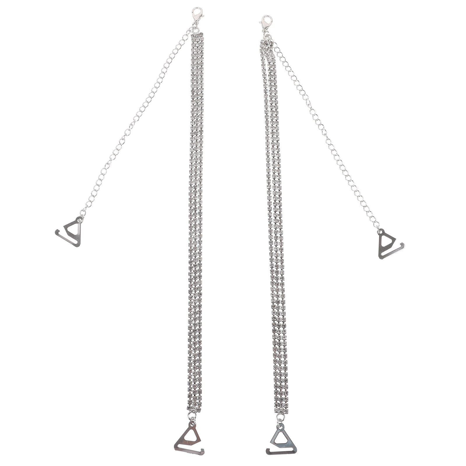 Bridal Shower Decorations Clear Bra Straps Plus Size Invisible Shoulder ...