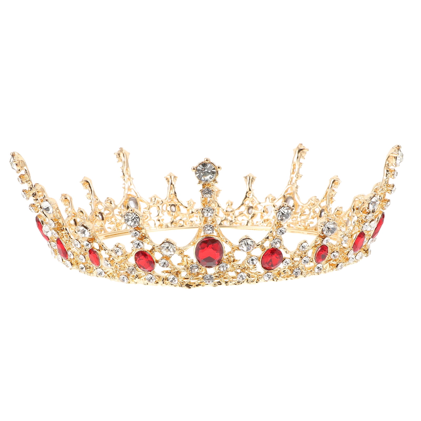 Bridal Wedding Crown 1Pc Wedding Bride Crystal Ancient Copper Round ...